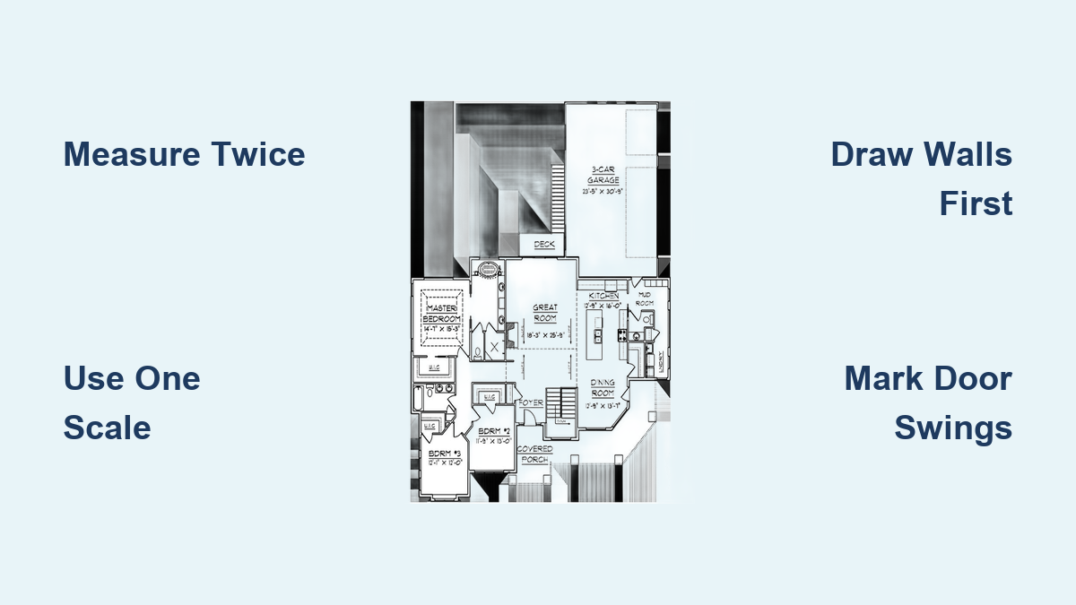 How to Draw a Home Plan: Step-by-Step Guide